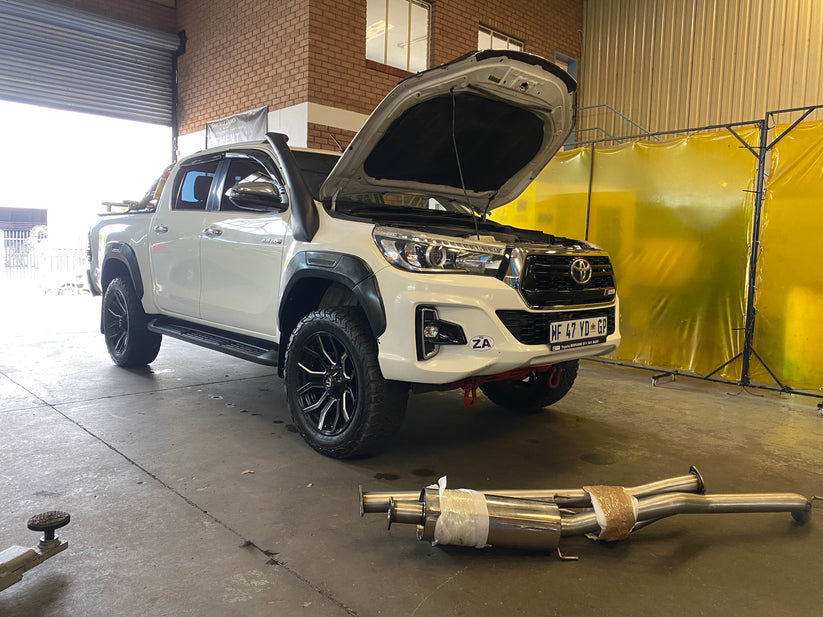 Toyota Hilux 2.8 GD6 (2016+) Full 76mm Exhaust System – SPORTMAX DESIGN SA