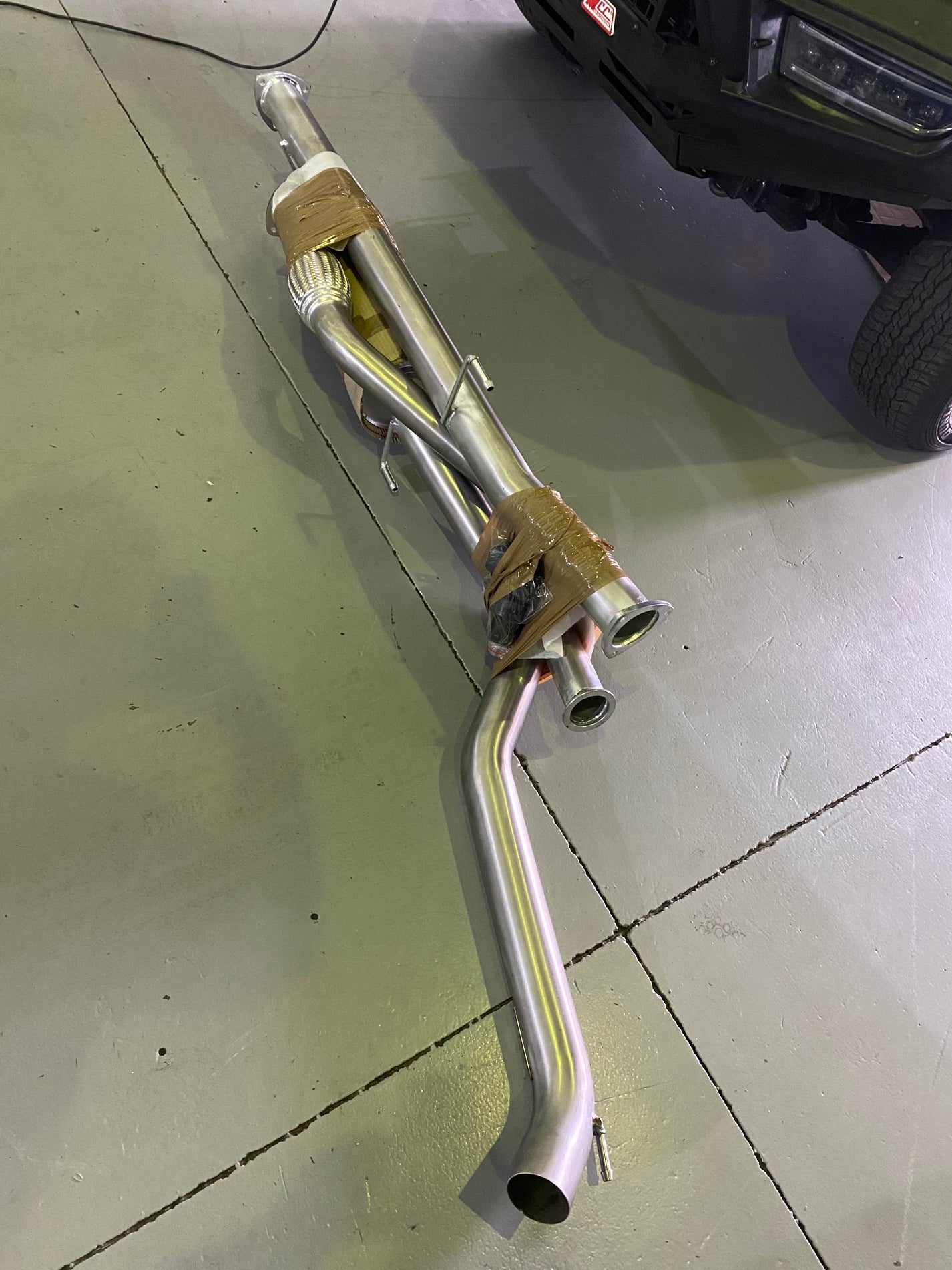 Toyota Hilux 2.8 GD6 (2016+) Full 76mm Exhaust System – SPORTMAX DESIGN SA