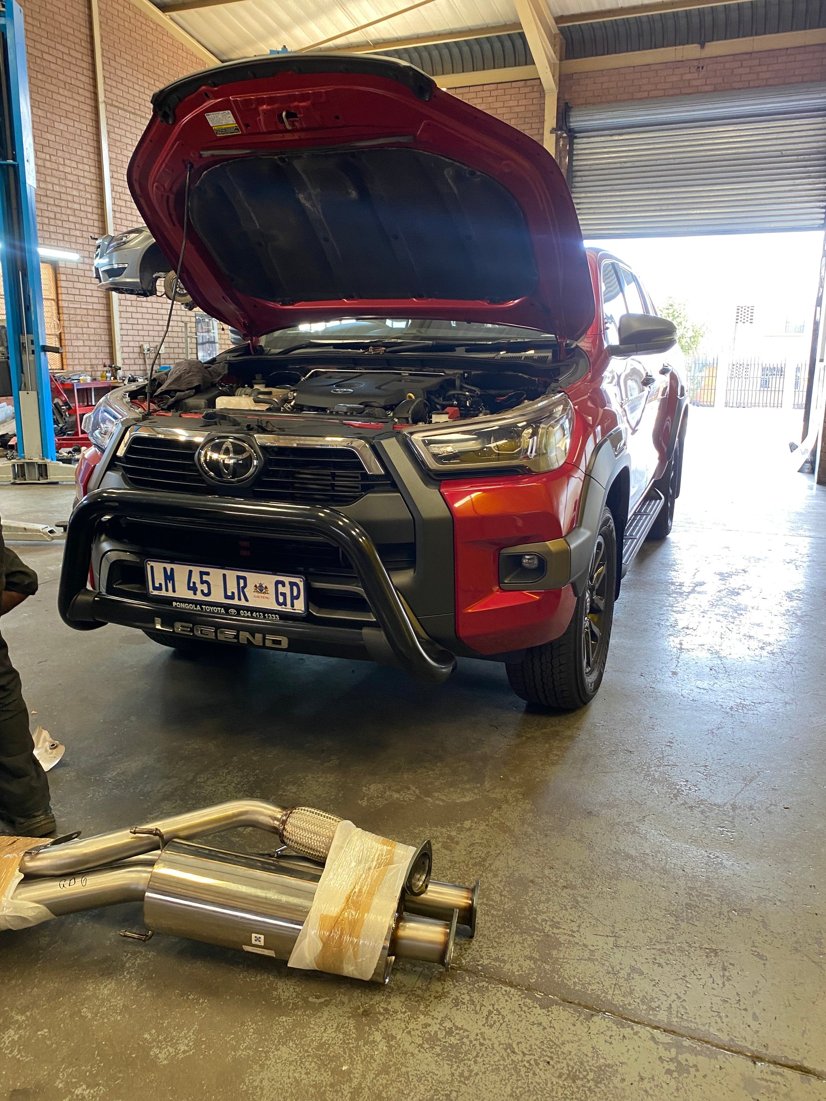 Toyota Hilux 2.8 GD6 (2016+) Full 76mm Exhaust System – SPORTMAX DESIGN SA