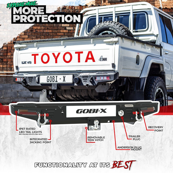 Toyota Landcruiser LX 79 Premium Back Bumper – SPORTMAX DESIGN SA