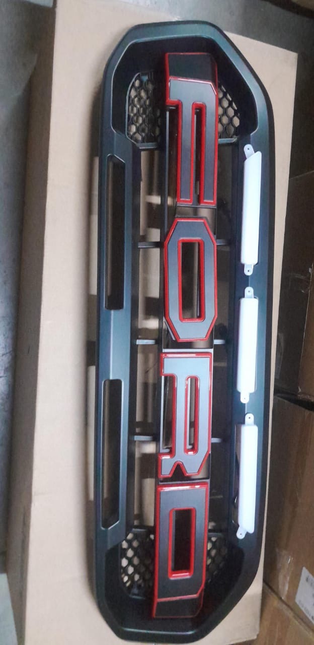 Ford Ranger T8 Low Spec Front LED Grill with Red Letters – SPORTMAX ...