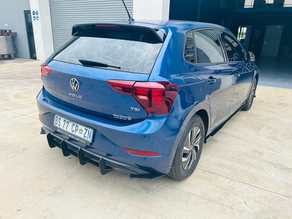 VW Polo Life/ TSi Rear Add-On Diffuser – SPORTMAX DESIGN SA