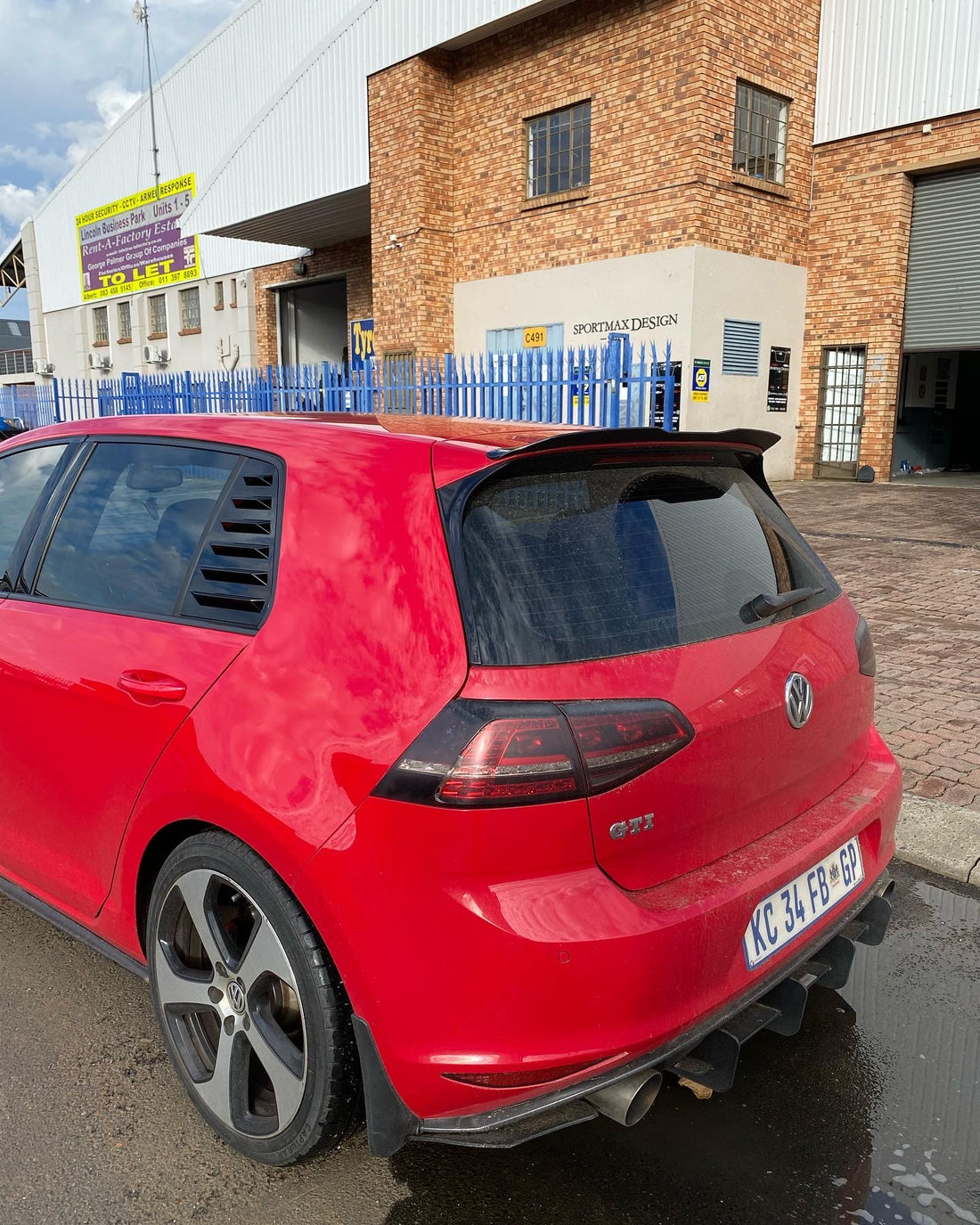VW Golf MK7 GTI Rear Add-On Diffuser – SPORTMAX DESIGN SA