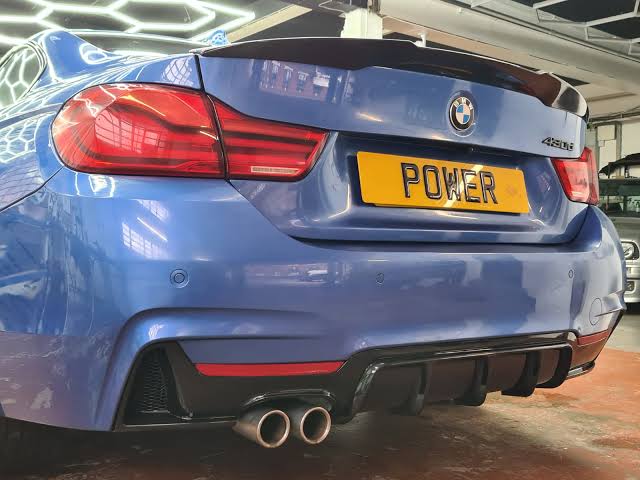 BMW F32 Gloss Black M-Performance Style 2 Door Boot Spoiler – SPORTMAX ...